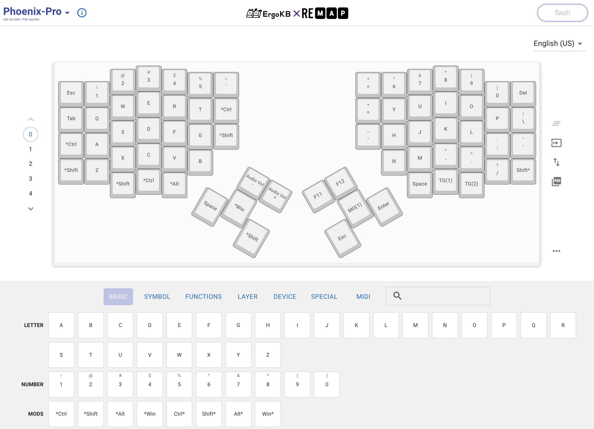 設定鍵位 | ErgoKB 人體工學鍵盤